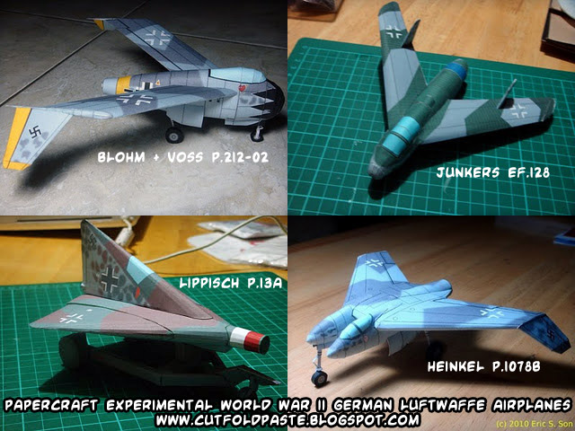 Ninjatoes' papercraft weblog: D/L #papercraft experimental World War II ...