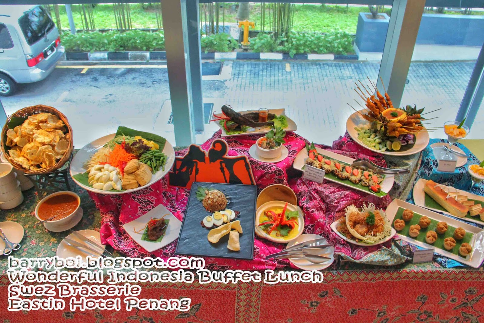 Wonderful Indonesia Buffet Lunch at Swez Brasserie, Eastin Hotel Penang.