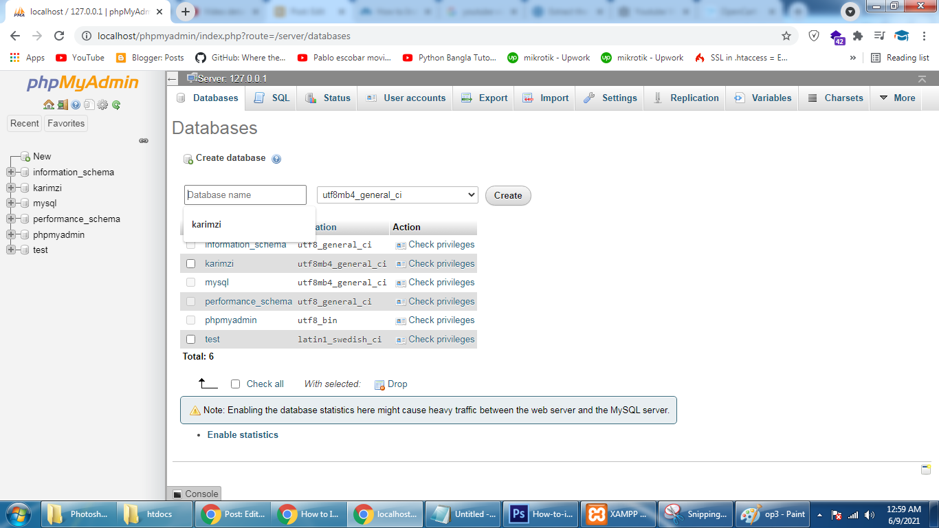 Opencart install in localhost - Super Fast Ecommerce Web Tech