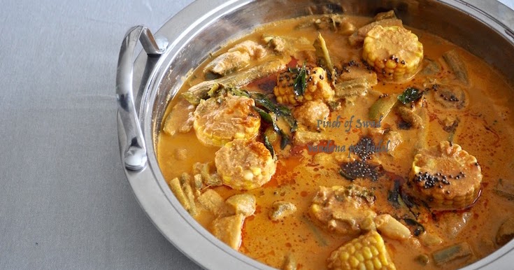 Pinch Of Swad - taste that hits the spot!: Khatkhate (Mix Vegetable Stew)