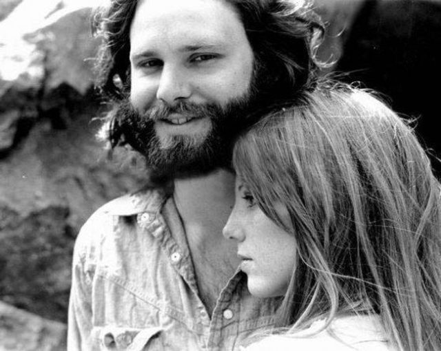 Jim Morrison and His Girlfriend Pamela Courson Taken by Edmund Teske in ...