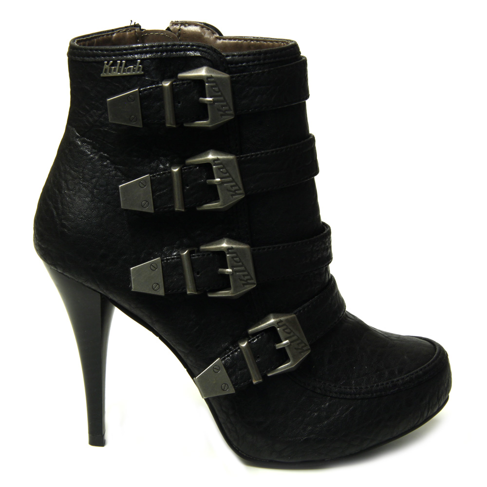 Shoebedo: Killah Stiefelette M00673 Keila Schwarz