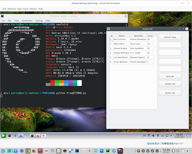 Openstack RDO && KVM Hypervisor: Setting up PyQT5 && "Mariadb 10.5 or ...