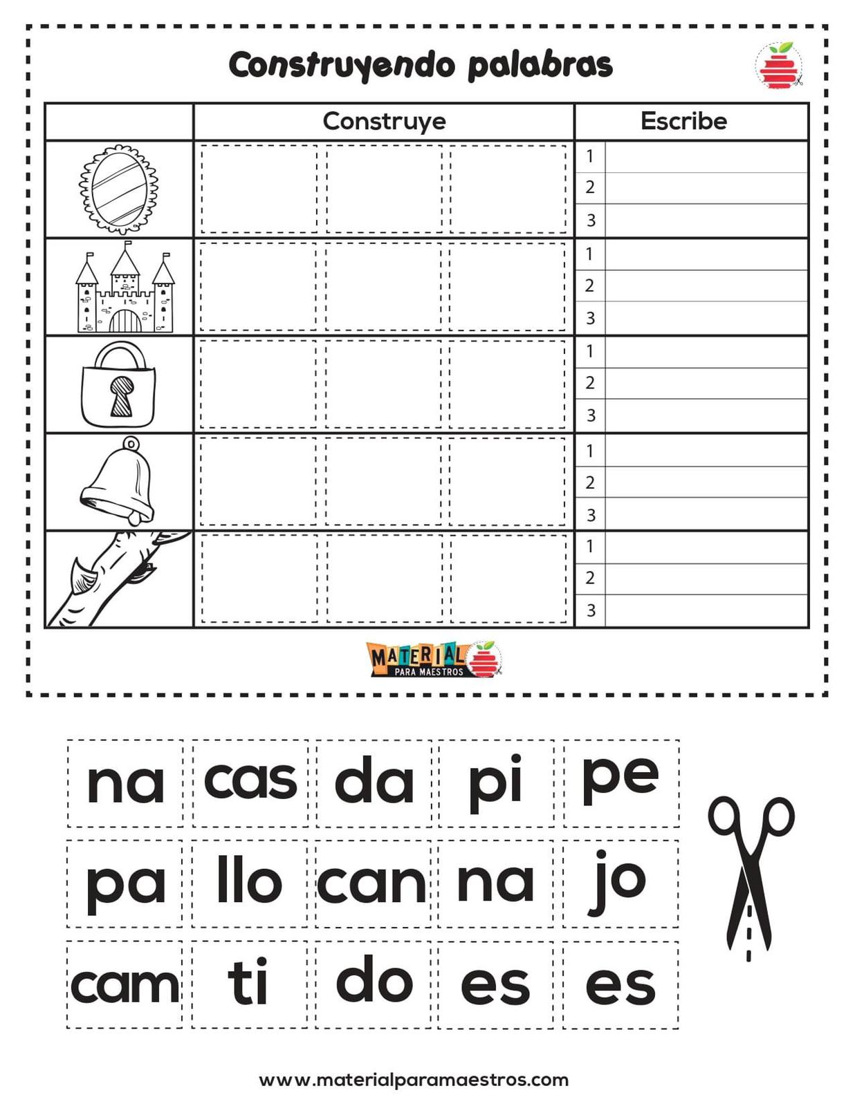 Ciudad de Toledo. : Construyendo palabras