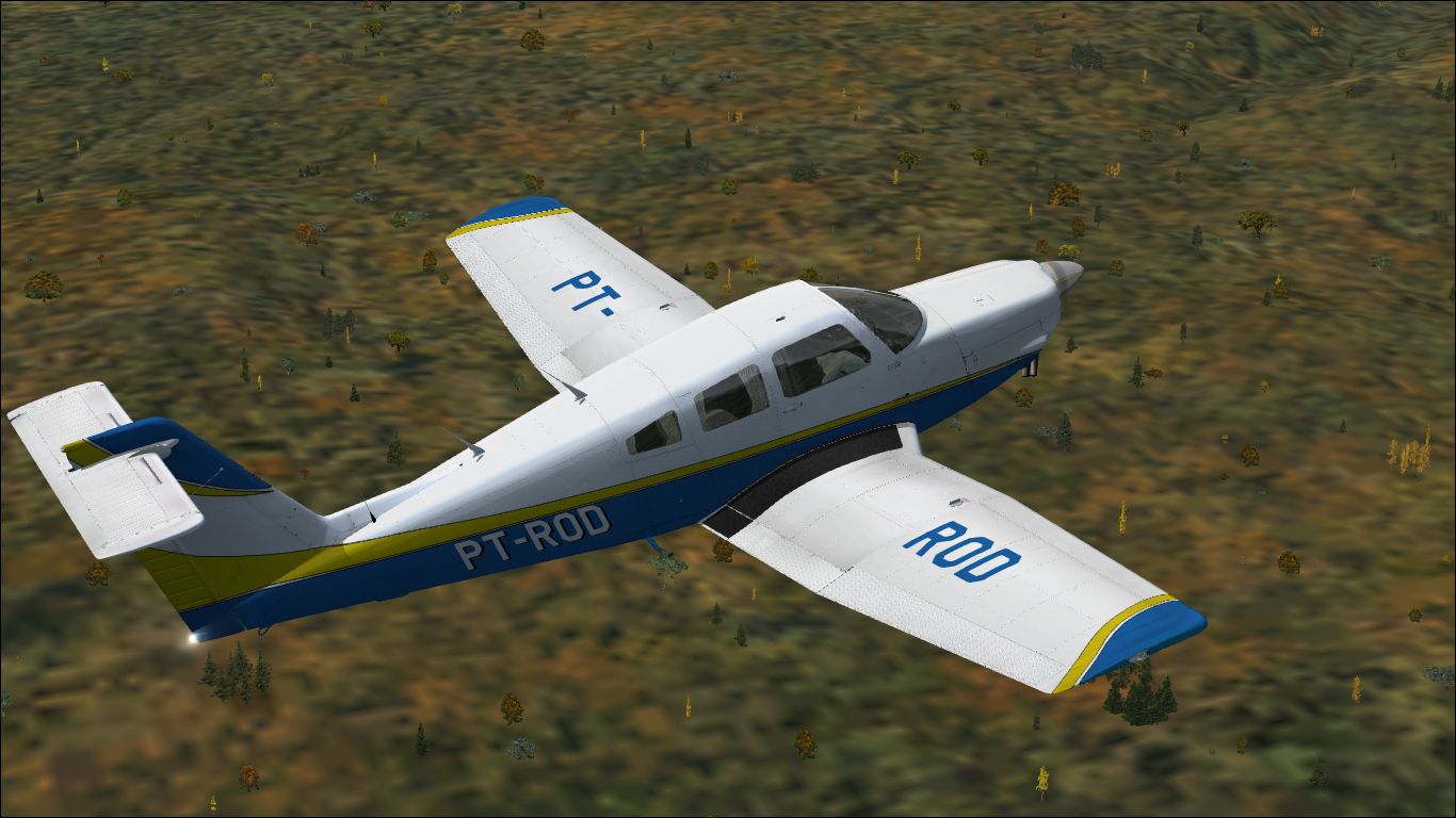 Texturas Brasileiras: Piper Arrow IV PT-ROD