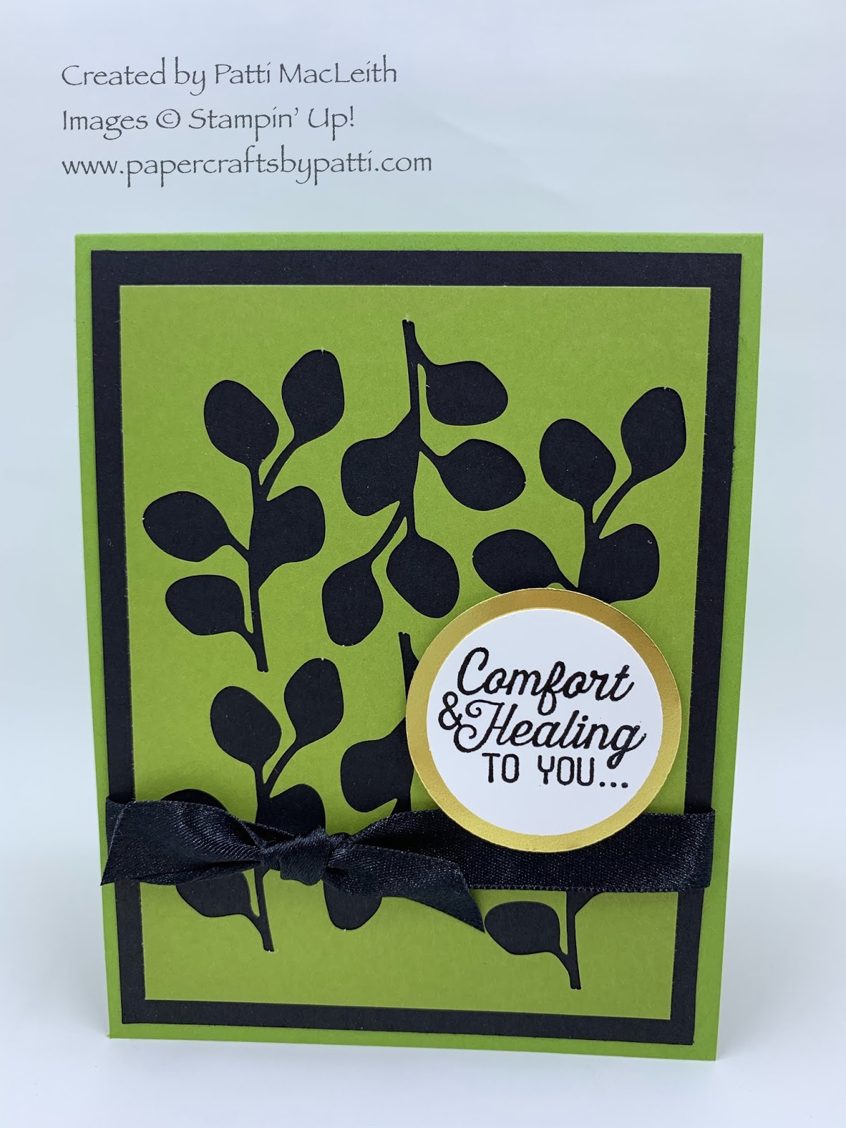 Papercrafts by Patti: Negative Space Card Creation