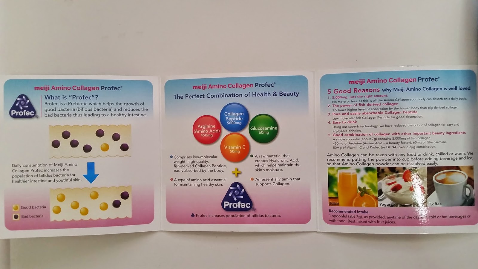 Cindy Khor Blogs: Meiji Amino Collagen Profec | Ad