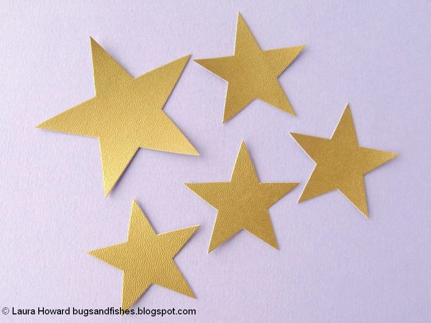 Bugs and Fishes by Lupin: Faux Leather Crafts: Star Headband Tutorial