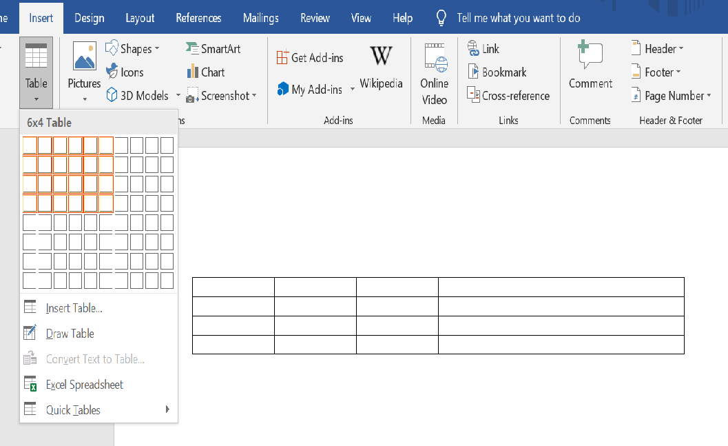 How To Create A Table In MS Word how-to-create-a-table-in-ms-word