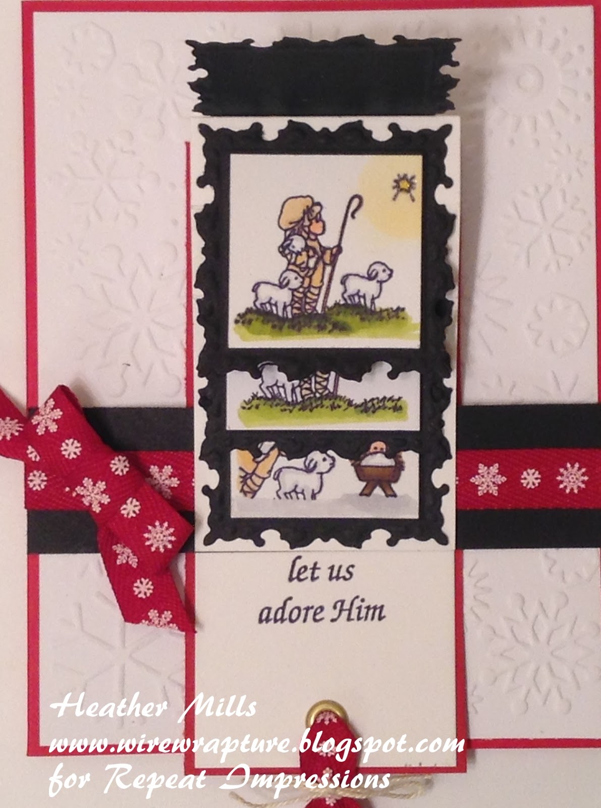 Wire Wrapture: Waterfall/flip cards