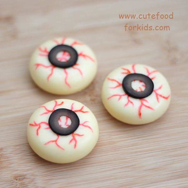 Be Different...Act Normal: Cheese Eyeballs [Healthy Halloween Snack]