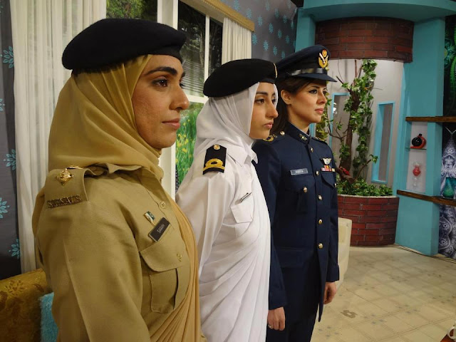 Females Of Pakistan Army, Navy and Airforce - All About Pakistan Army ...