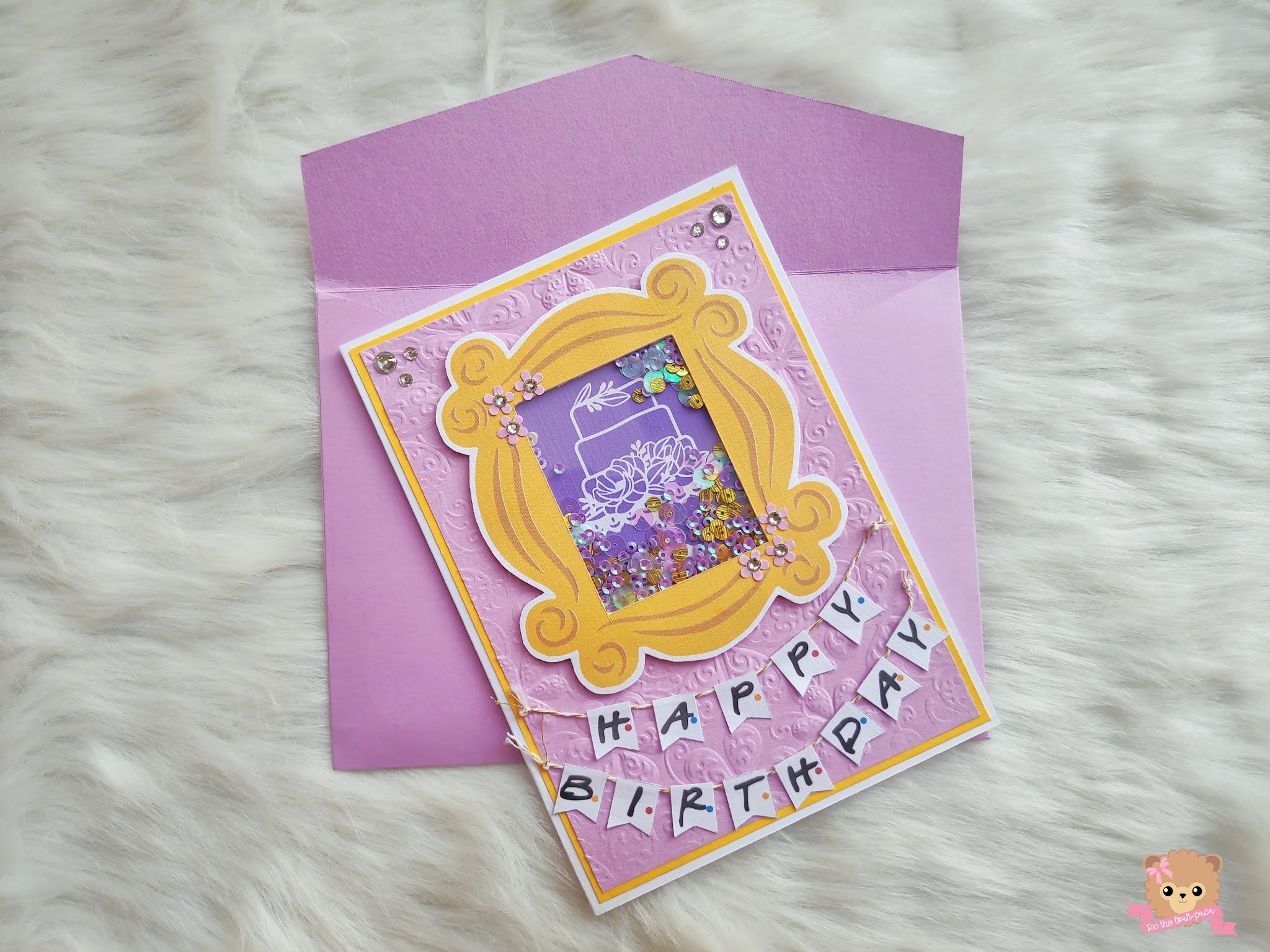 Friends Theme Birthday Card