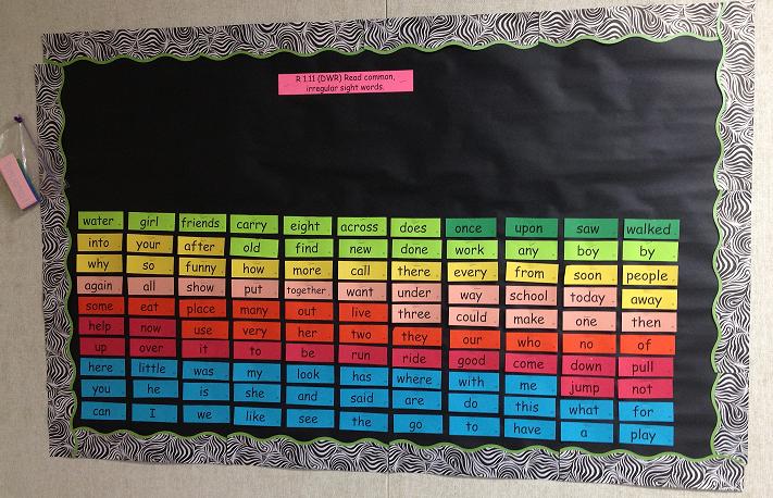 Counting With Coffee: Sight Words... aka Rainbow Words for my Firsties