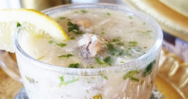 JARI-JERI-CHORBA BEIDA-SOUPE BLANCHE BÔNOISE AU RIZ - Zika Riffi