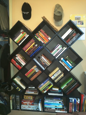 Diagonal bookcase | Woodworking Talk