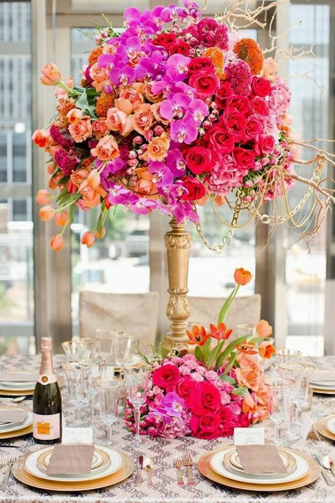 12 Stunning Wedding Centerpieces - Part 22 - Belle The Magazine