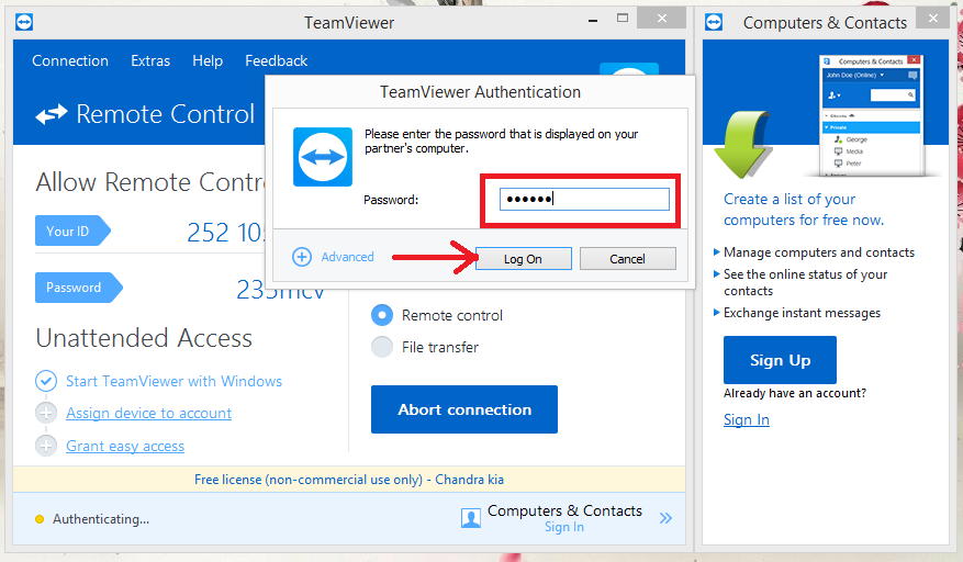 Komunikasi Data: Transfer File Menggunakan Aplikasi TeamViewer