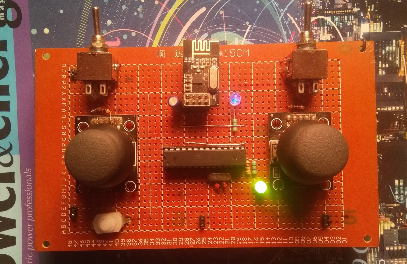 DIY remote for robot control
