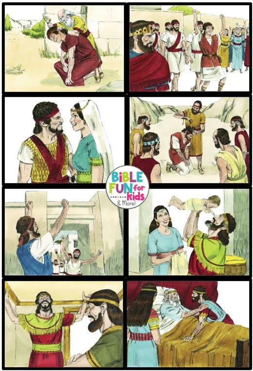 Bible Fun For Kids: Cathy's Corner: David Becomes King