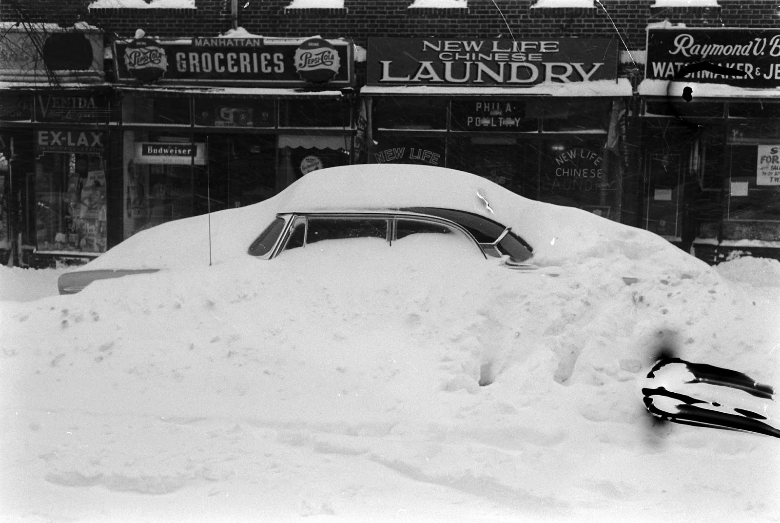Earth In The Past: Snow & Cold of March 1956: Photos of the Snowy New York