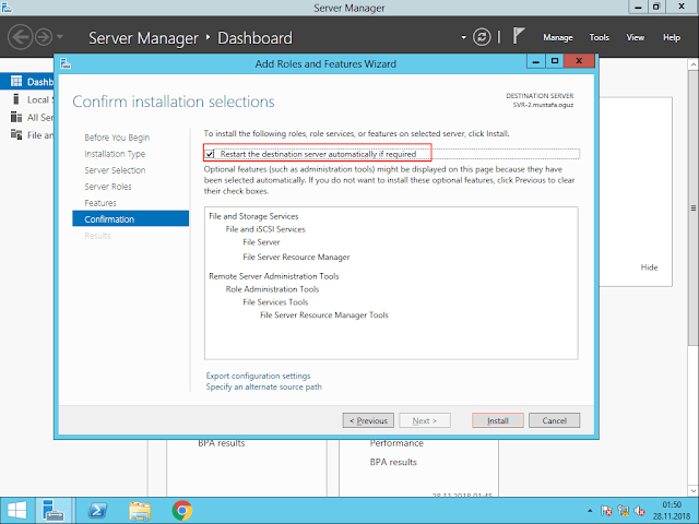 Windows Server - File Server Kurulumu - Mustafa Sabri OĞUZ