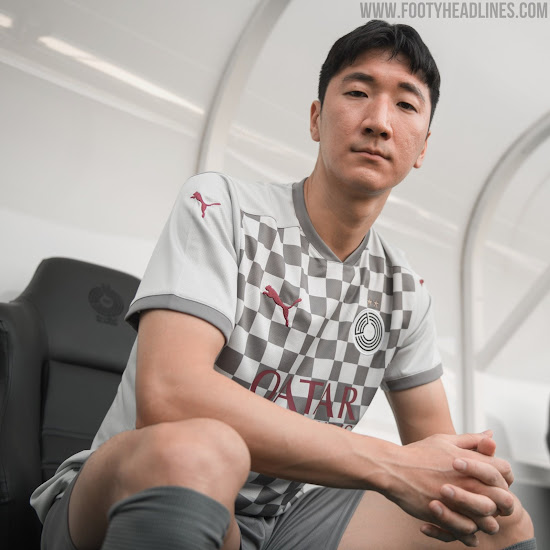 Al Sadd 20-21 Third Kit Released - Features New Club Logo - Footy Headlines