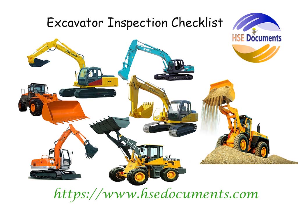 Excavator Inspection Checklist HSE Documents excavator-inspection-checklist-hse-documents