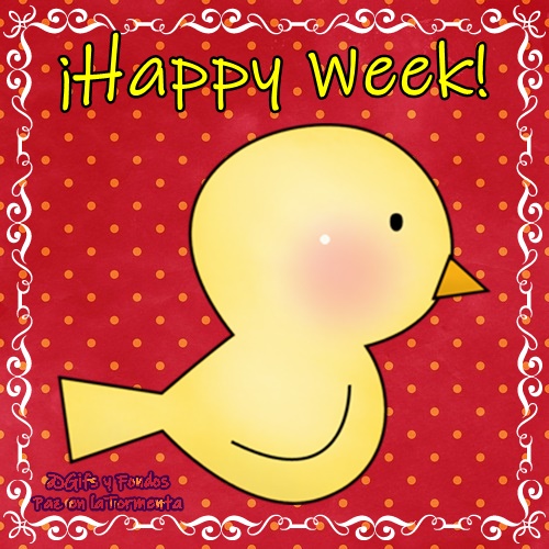 ® Colección de Gifs ®: IMÁGENES DE HAPPY WEEK