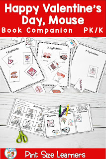 PK K February Valentines Resources - Pint Size Learners