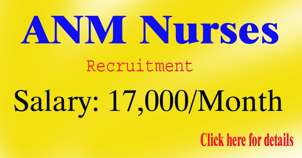 ANM Nurses Recruitment
