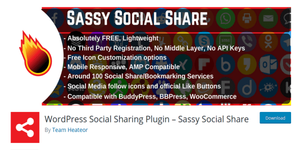 Top 10 Responsive Social Sharing Plugins for WordPress | Website Optimization