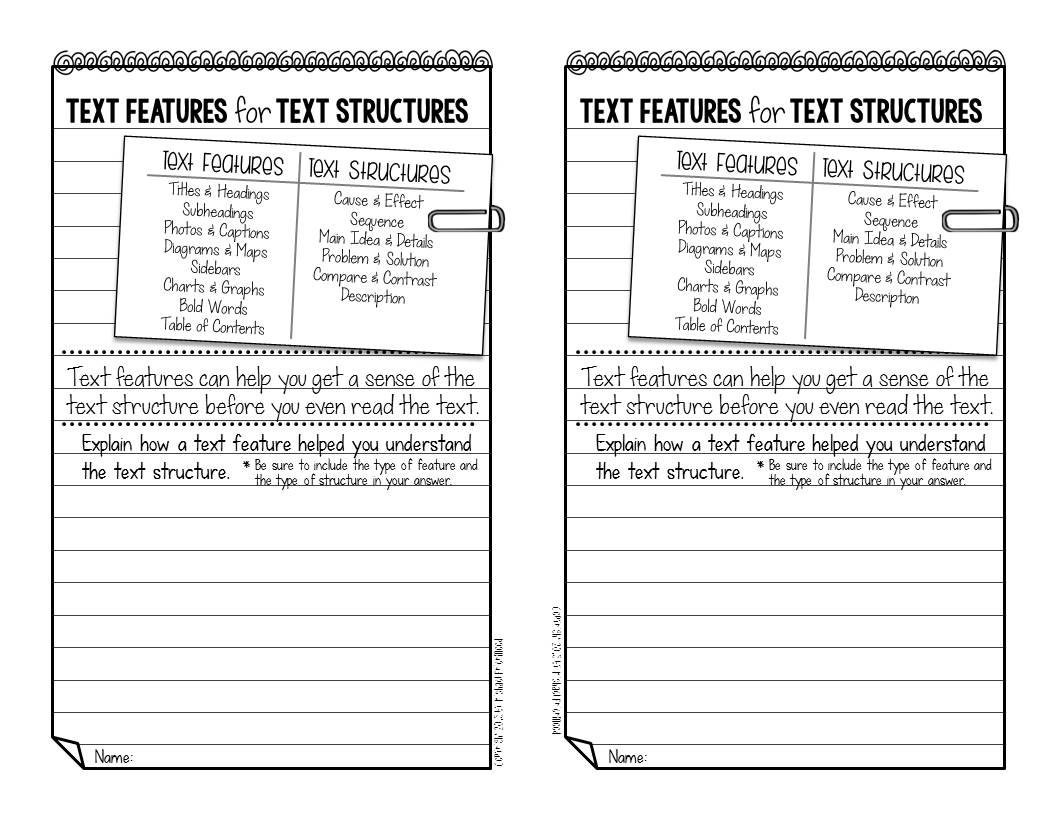 Using Text Features to Understand Text Structures