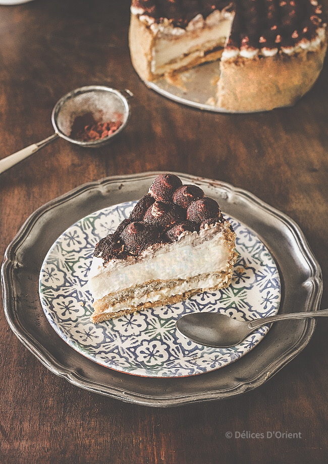 Cheesecake façon tiramisu