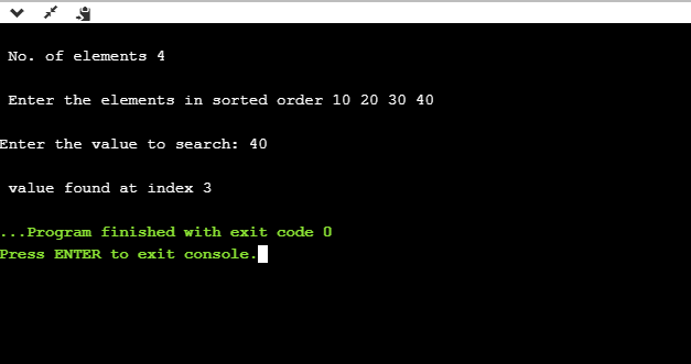 Data structure Algorithm and Programs: Binary Search-Pseudocode with ...