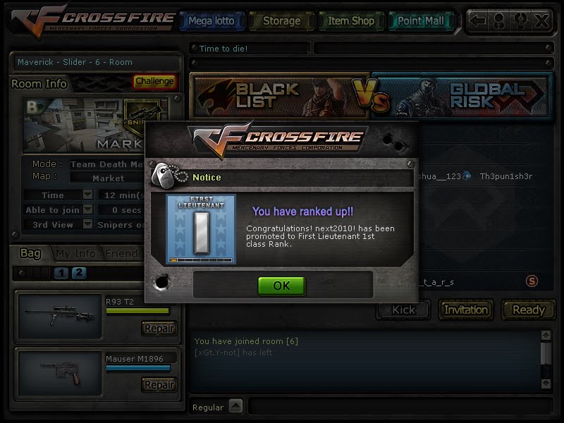 Crossfire Updates: crossfire rank up of next2010