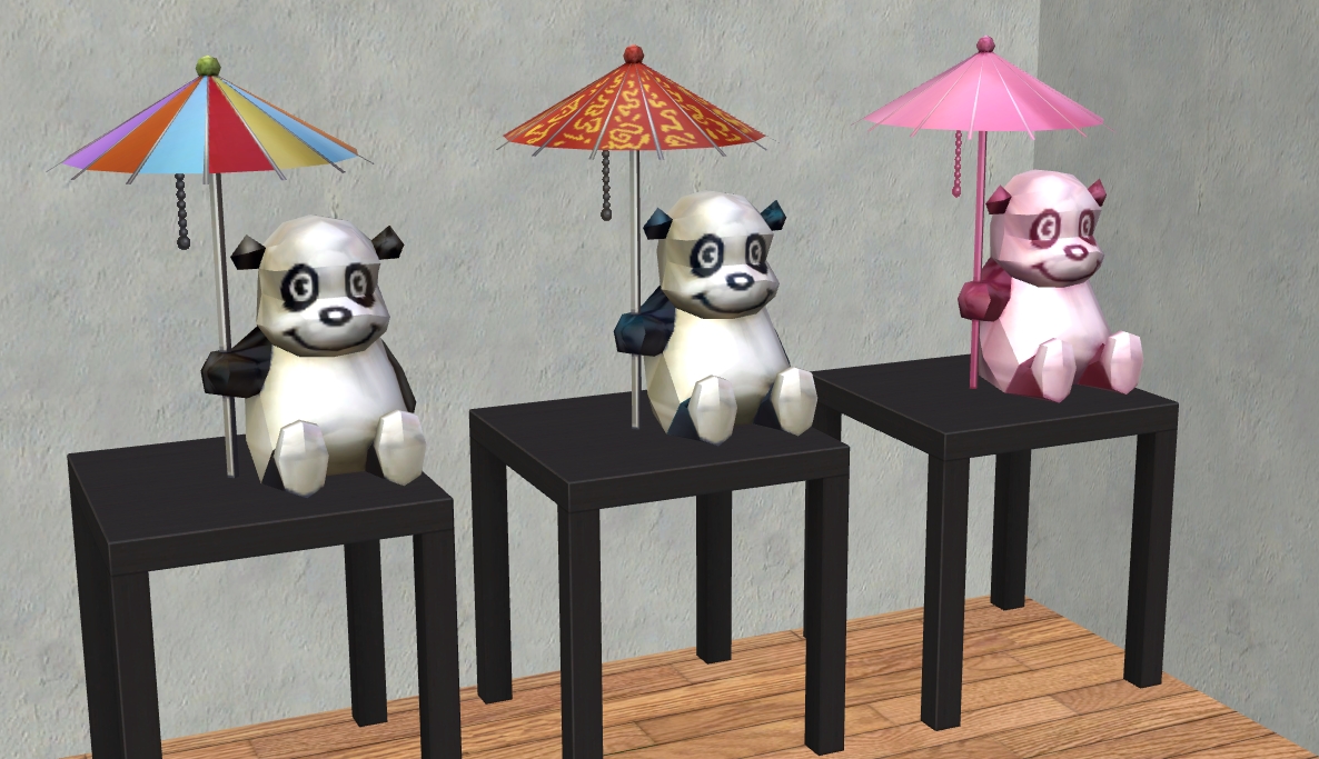 TheNinthWaveSims: The Sims 2 - TS4 Base Game The Happy Panda Table Lamp ...