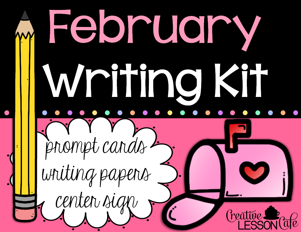 Creative Lesson Cafe: A Sweet February Writing Center for Second Grade