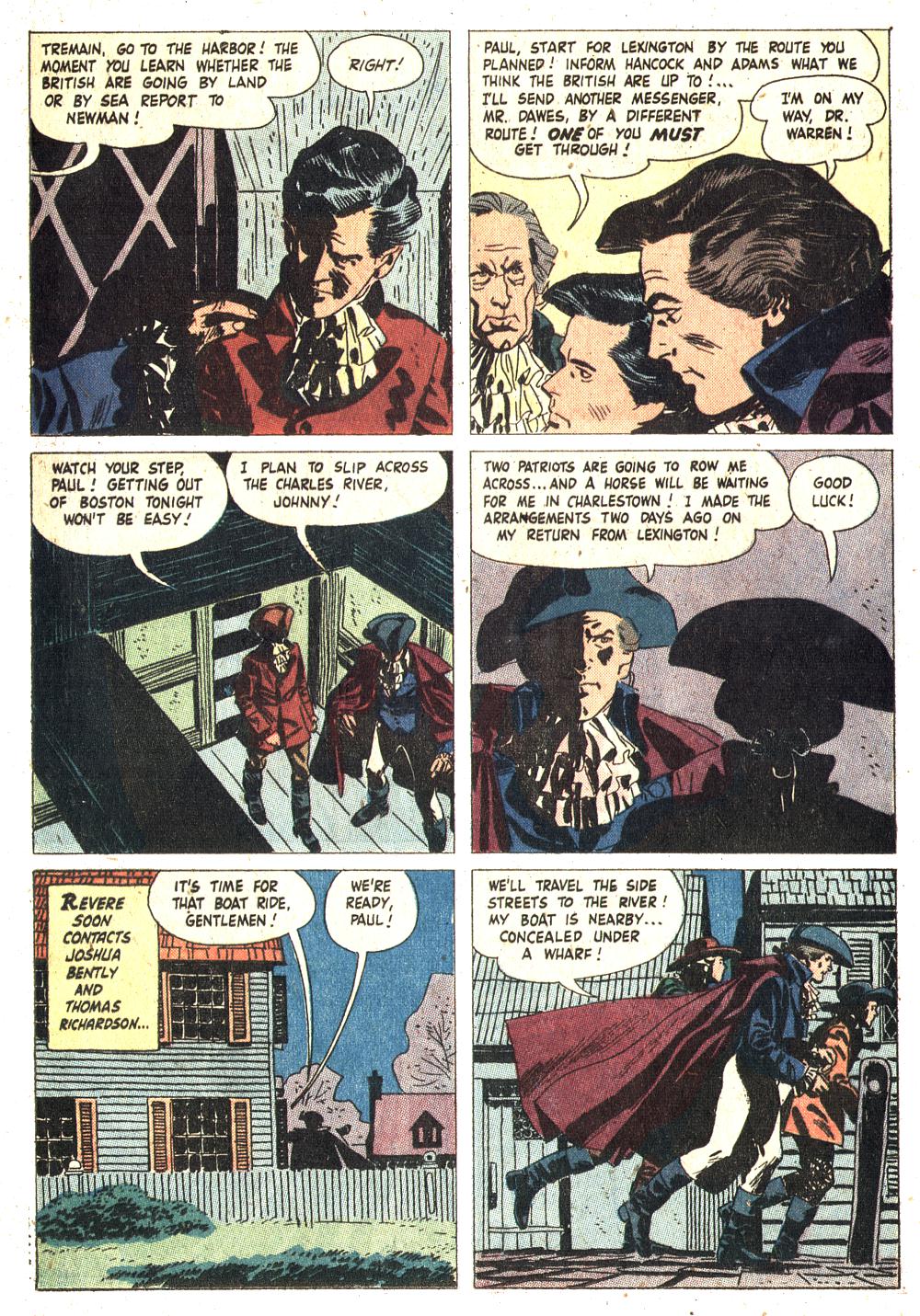 The ALEX TOTH archives: TOTH - FOUR COLOR COMICS 0822-Paul Revere's ...
