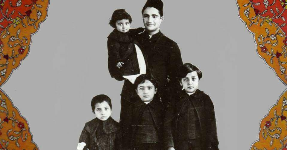Shoghi Effendi with his father and siblings | Baha'i Culture