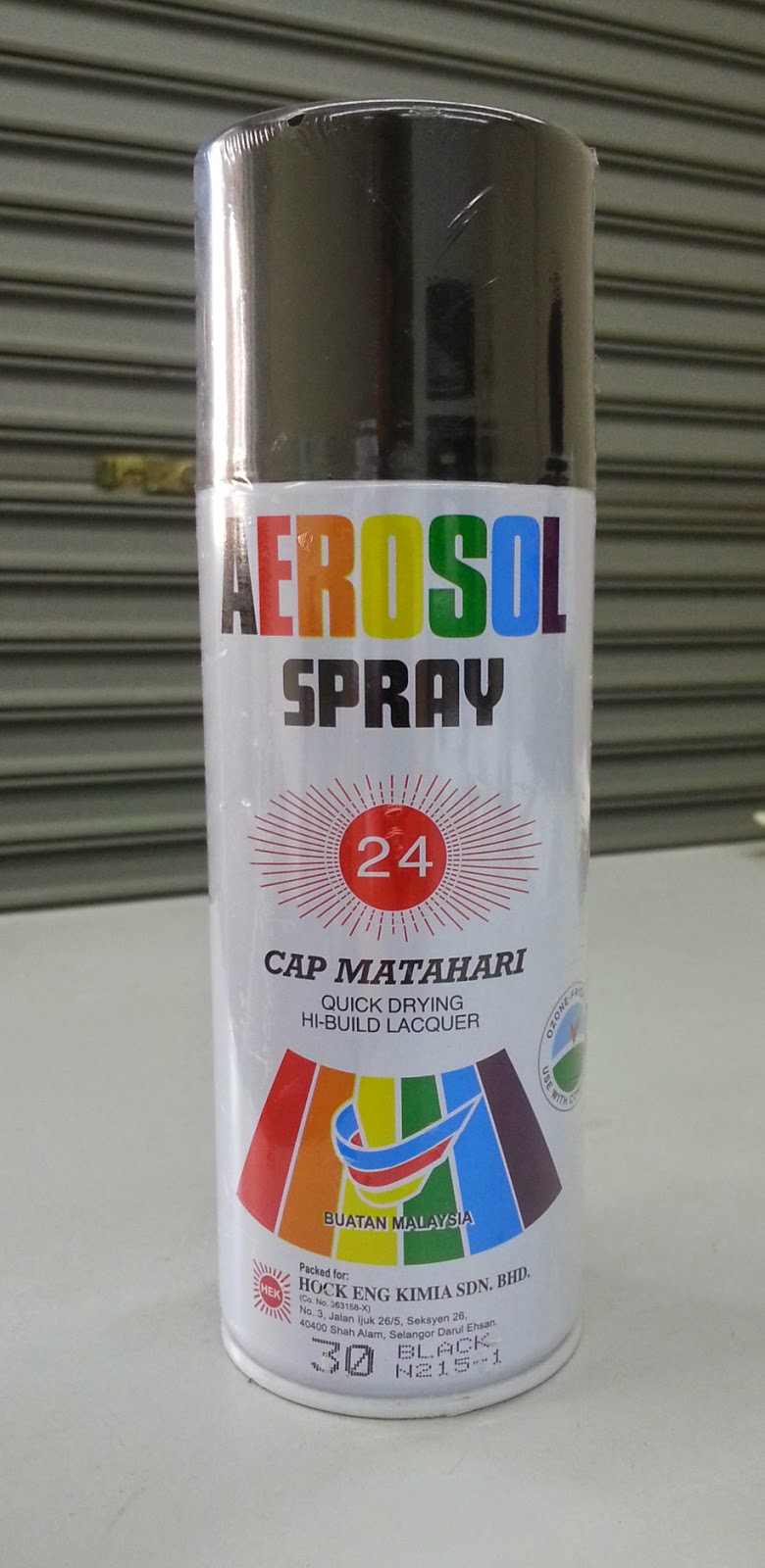 Head: Aerosol Spray