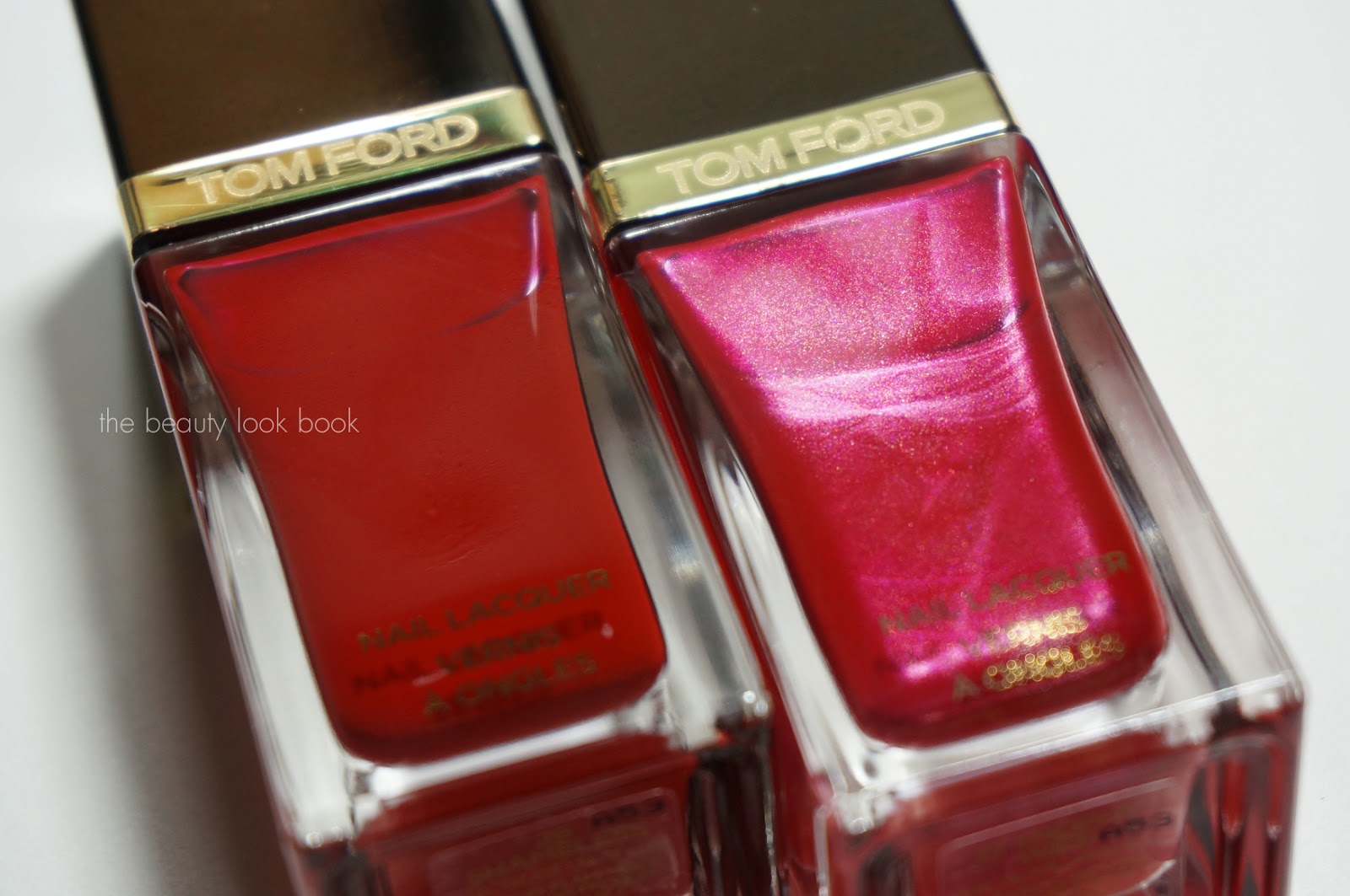 Tom Ford Shameless And Trophy Wife Nail Lacquers Jasmin Rouge 2013