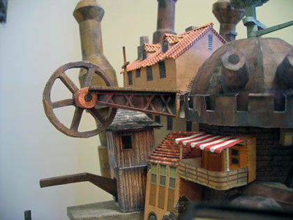 Bighead and Muffin: Studio Ghibli Howl's Moving Castle Papercraft