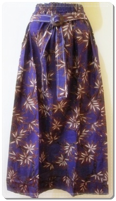 Contoh gambar model rok batik modern terbaru