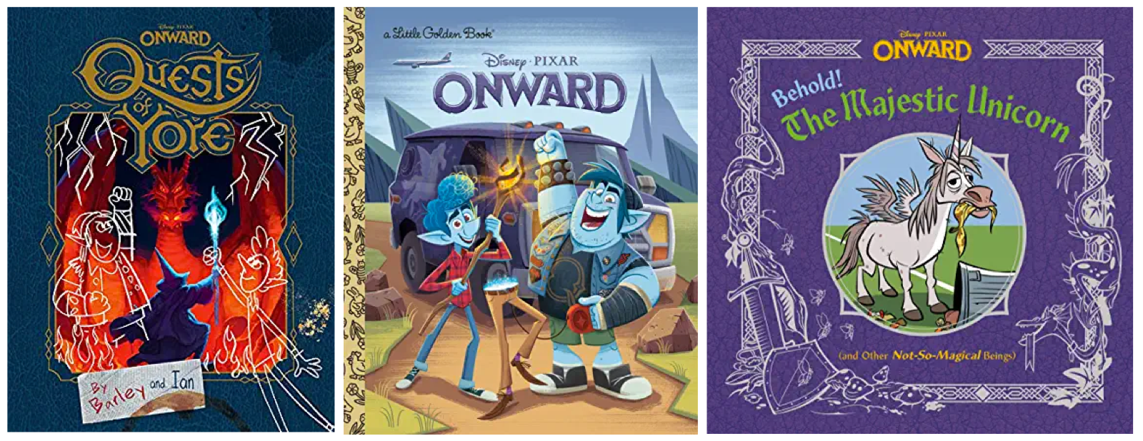 'Onward' Books Popping up on Amazon – Now Available to Order | Pixar Post