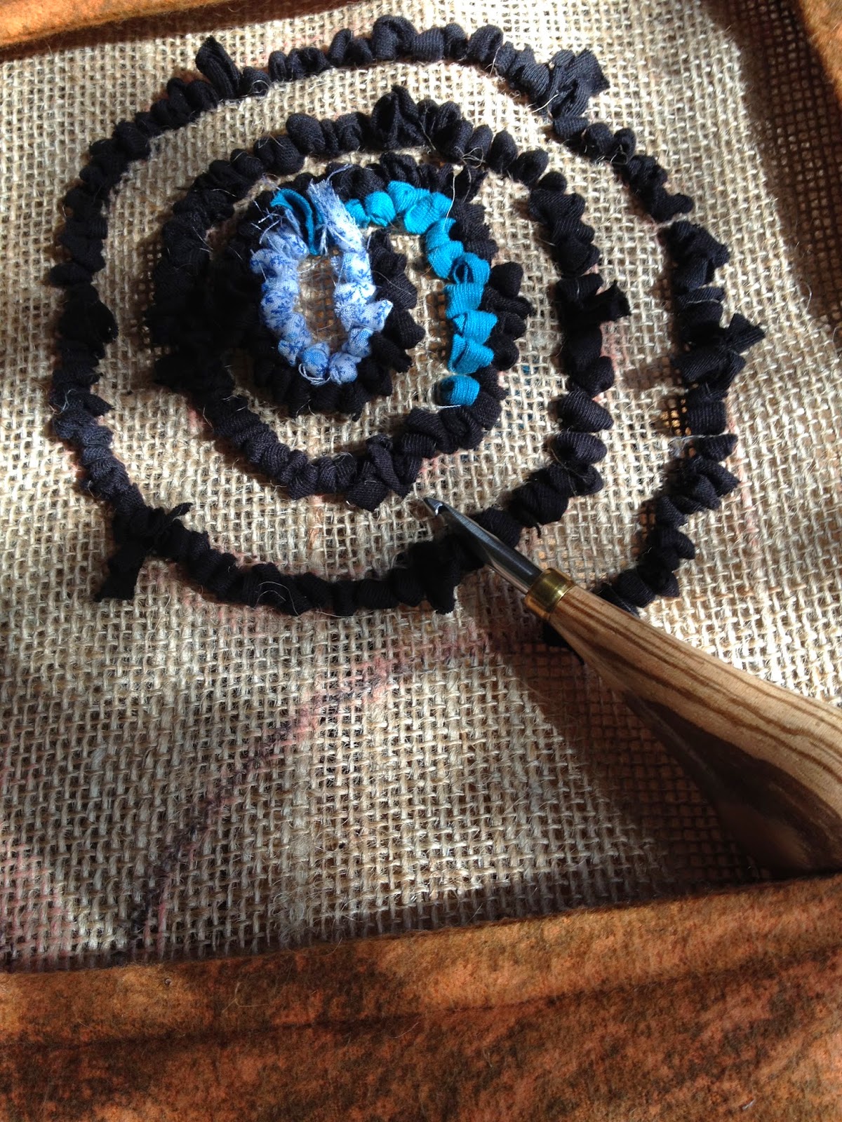 Cornish Chickpea: Rag Rugging