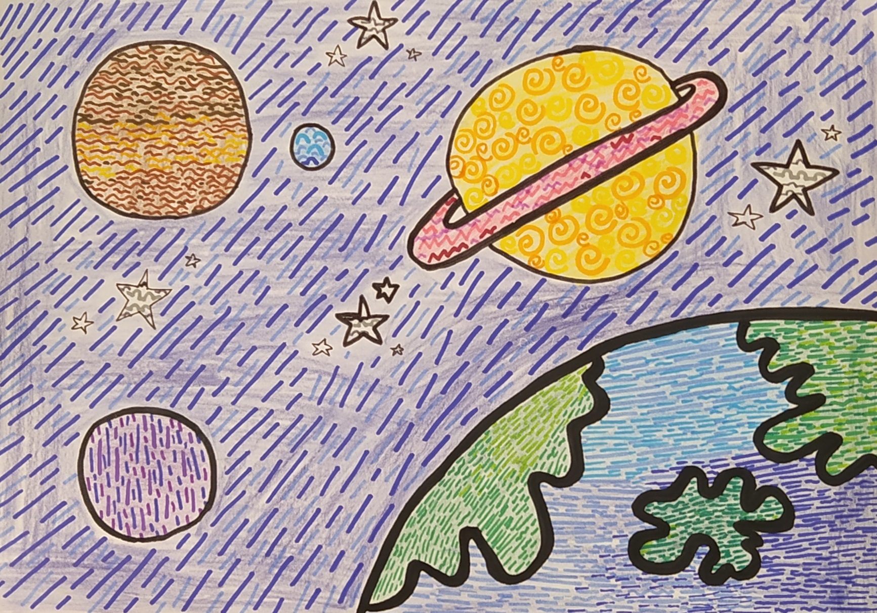 ED PLÁSTICA, VISUAL Y AUDIOVISUAL: ARTE CON LÍNEAS