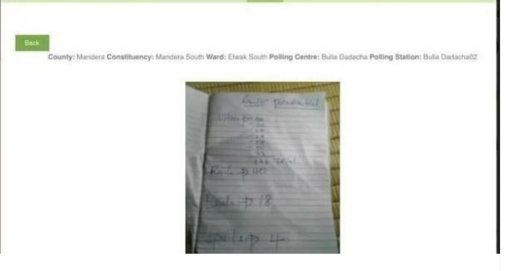 UTATA WA FORM 34A FEKI KATIKA TOVUTI YA IEBC.