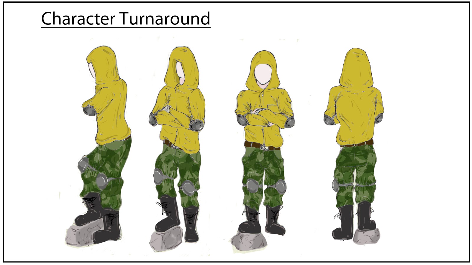 Sean Jones CG Artist: Turnarounds - Character and Props