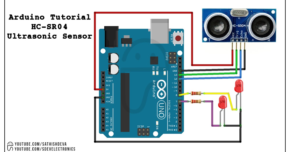sdevelectronics: Ultrasonic Sensor Arduino